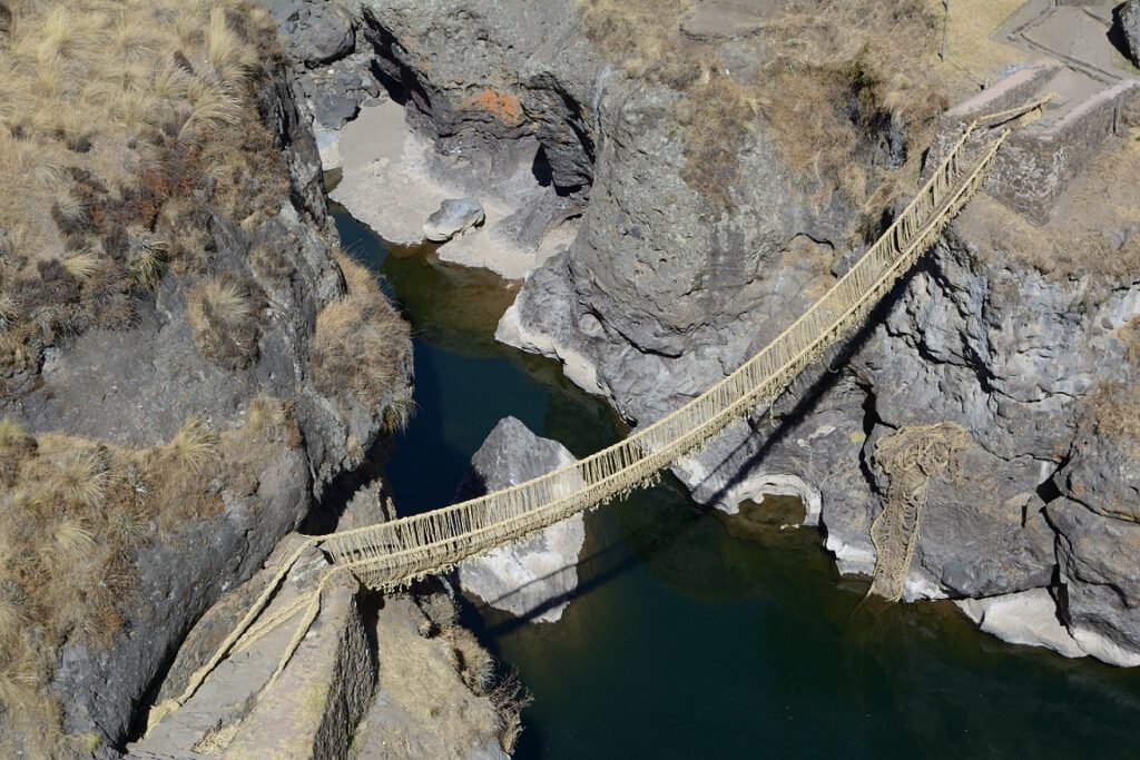 Q'eswachaka Bridge - Into Peru